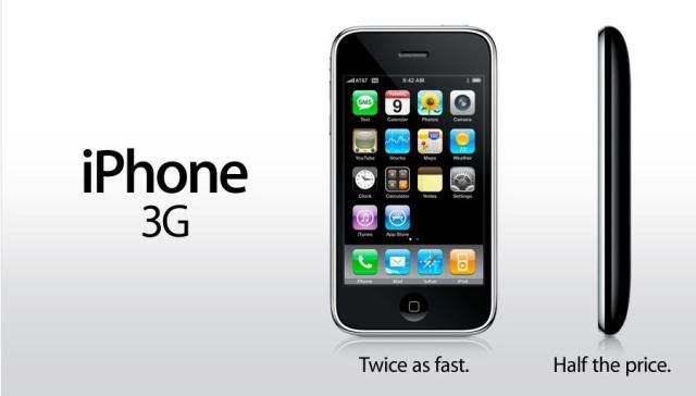 iphone 3G – 199$ cho bản 8 GB | denise