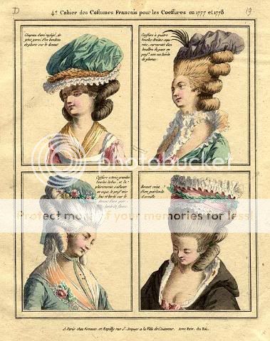 late 18th century hair - part one: lamodeillustree — LiveJournal