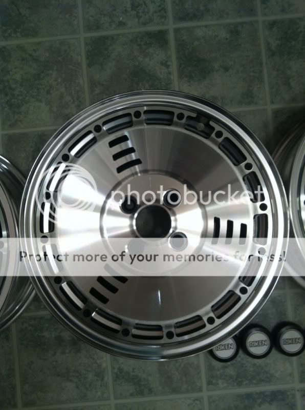 FS: Riken Turbo wheels 15x6 BNIB! w/ caps | VW Vortex - Volkswagen Forum