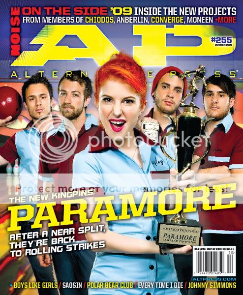 Paramore to be on the cover of AP