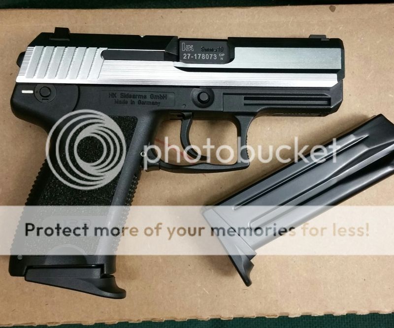 WTT H&K USP Compact 9mm Stainless Trade For Black | HKPRO Forums