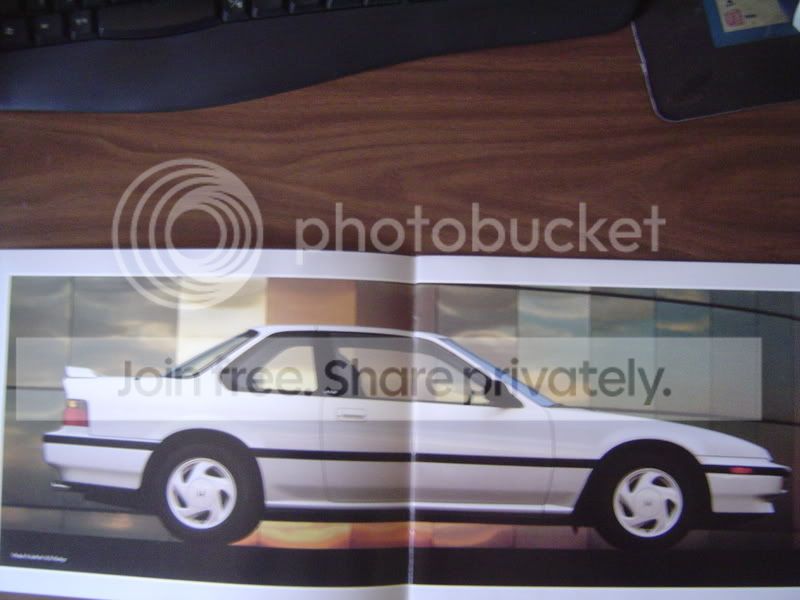 3rd gen orginal Honda Brochure | Honda Prelude Forum