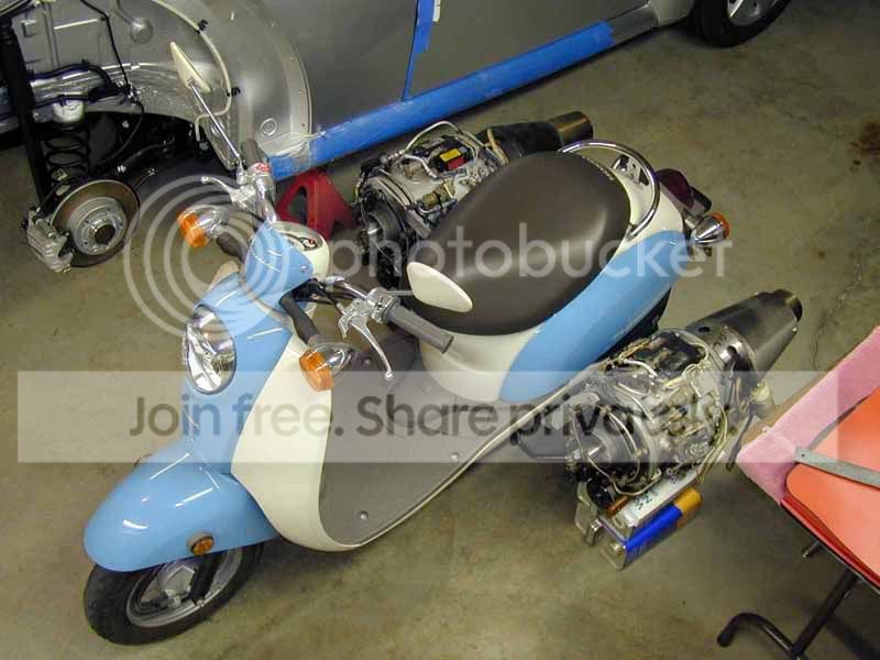 New to forum, need advice and help with kick starter - Honda Spree and ...