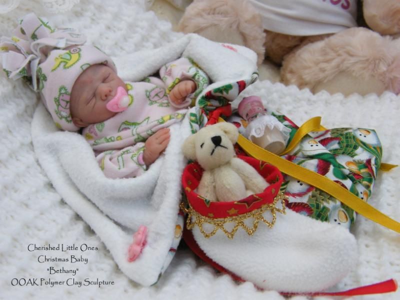 my latest tiny 6" OOAK baby girl Bethany - DollFan